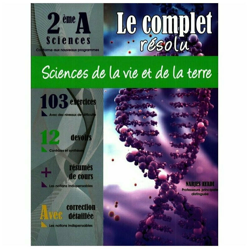 Le Complet Résolu - SVT 2ème Science – Librairie Elite