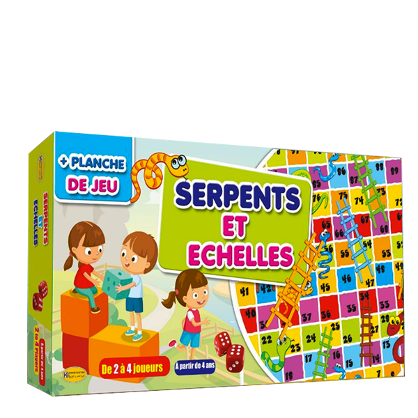 Jeux de Dés Serpent et Échelle